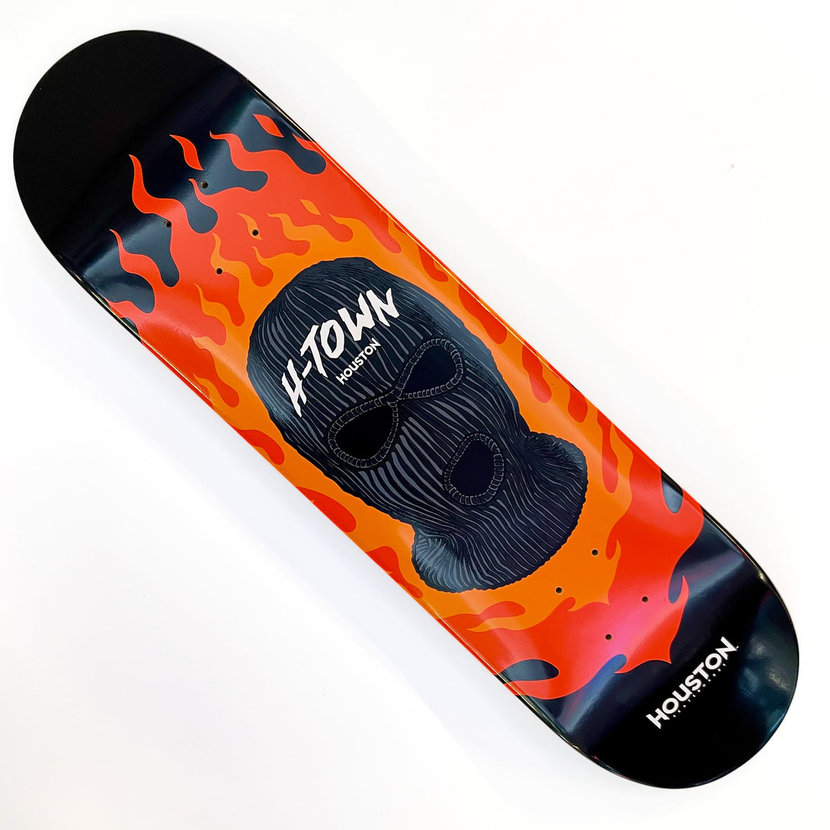 Ski Mask deck black – Houston Skateboards
